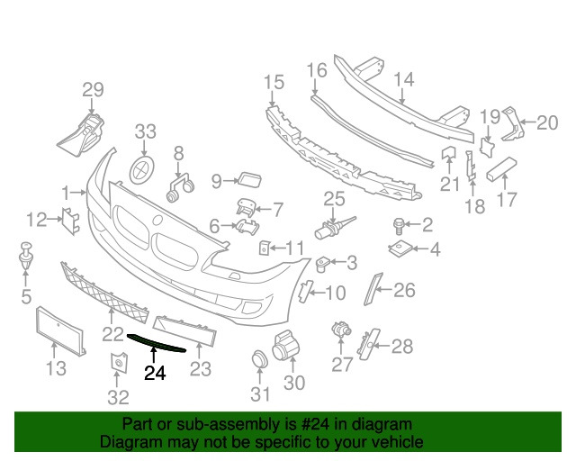 51117231859 Накладной стержень Л BMW | Запчасти на DRIVE2
