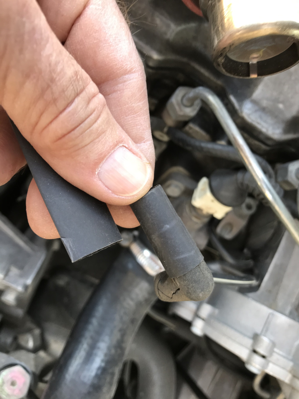 Ревизия свечей накала. — Audi A6 Avant (C4), 2,5 л, 1997 года | своими ...