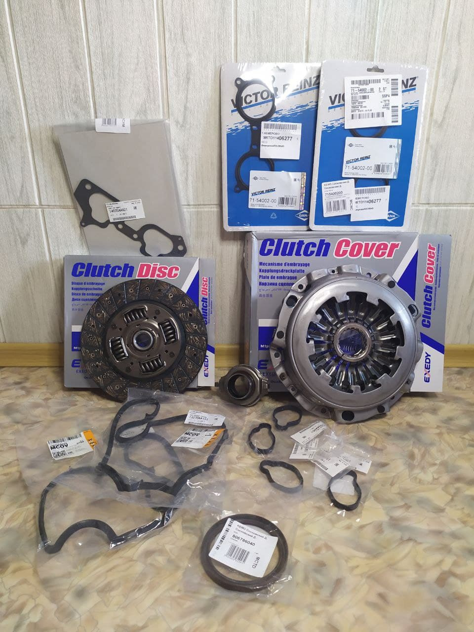 Комплект сцепления + убираем сопли — Subaru Impreza WRX (GD/GG), 2 л ...