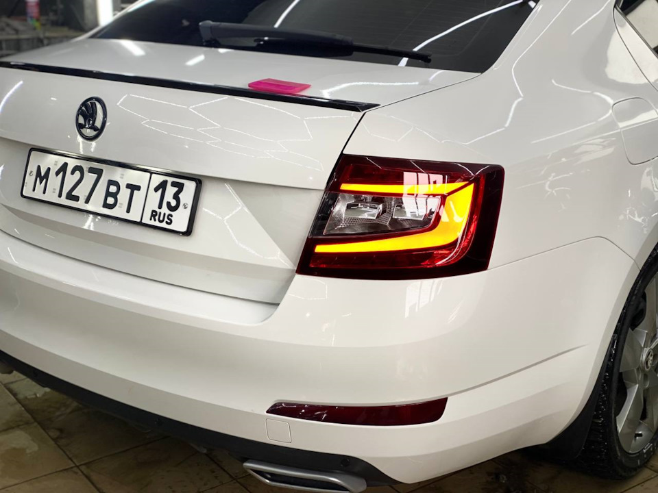 Хай — лед фонари от A7 FL — Skoda Octavia A7 Mk3, 1,4 л, 2014 года ...