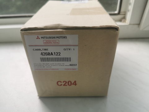 4260A122 КРОНШТЕЙН ПОДВЕСКИ ЗАПАСНОГО КОЛЕСА Mitsubishi | Запчасти на ...