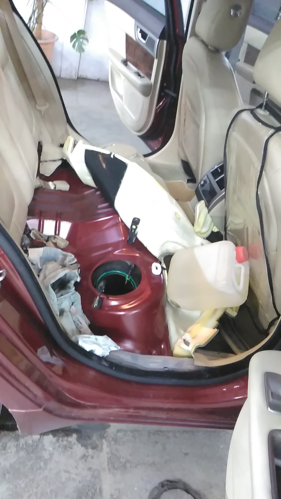 Чистка бензонасоса — Jaguar XF (1G), 3 л, 2010 года | визит на сервис ...