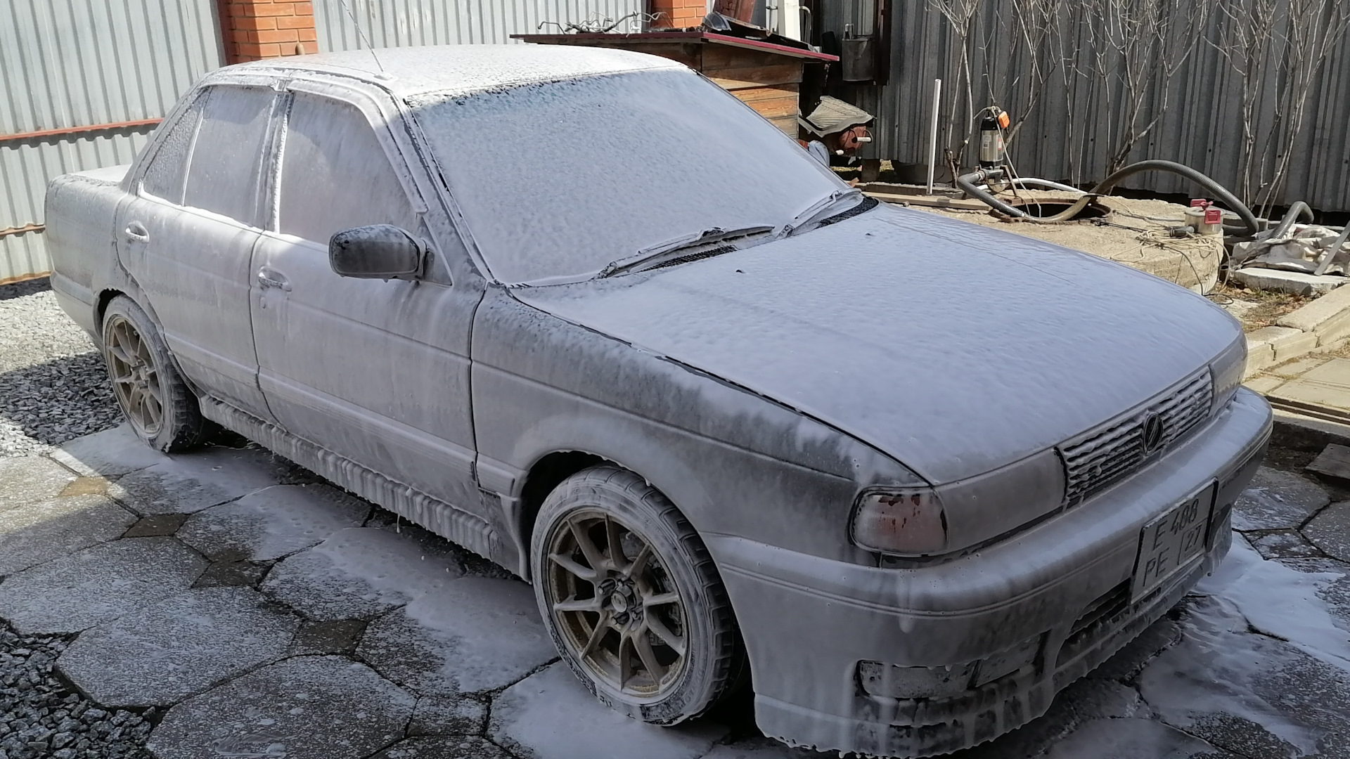 Nissan Sunny (B13) 2.0 бензиновый 1991 | GTS 2.0 Turbo LSD на DRIVE2