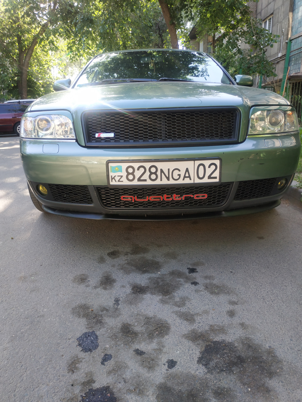 Реснички на фары — Audi A6 (C5), 2,4 л, 2001 года | стайлинг | DRIVE2