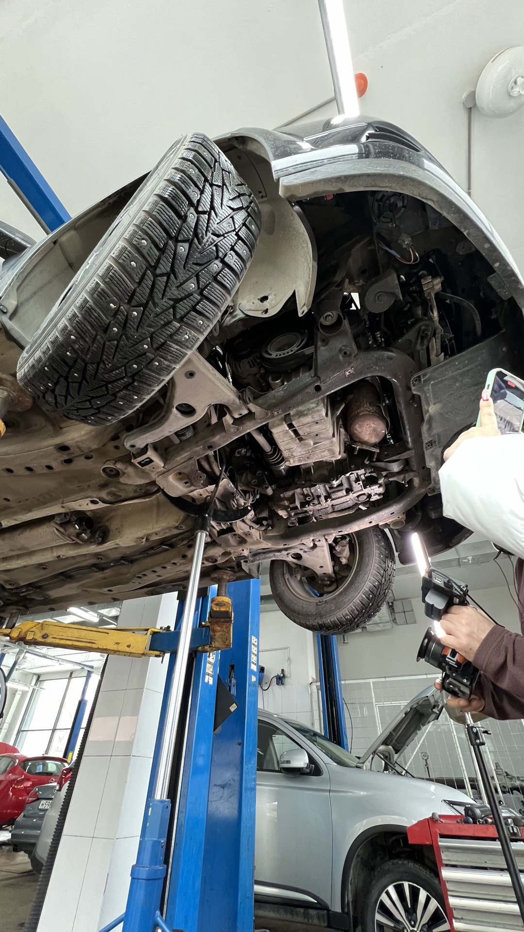 Замена Сайлент блоков подрамника и задней балки. — Opel Astra H, 1,8 л ...