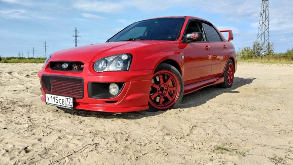 Subaru Impreza WRX STI (GD) 2.0 бензиновый 2004 | Red Horse на DRIVE2