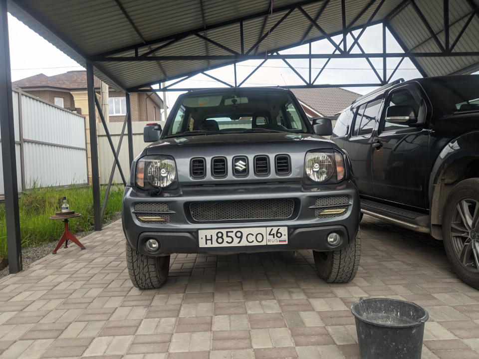 Бампер от Hogi — Suzuki Jimny (1G), 1,3 л, 2007 года | аксессуары | DRIVE2