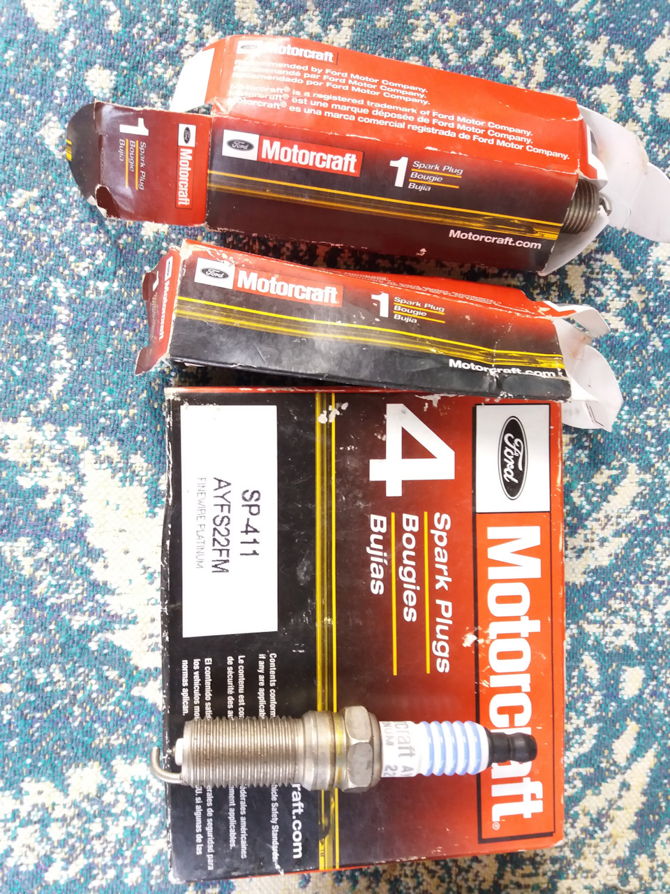 SP411 Свеча зажигания Ford | Запчасти на DRIVE2