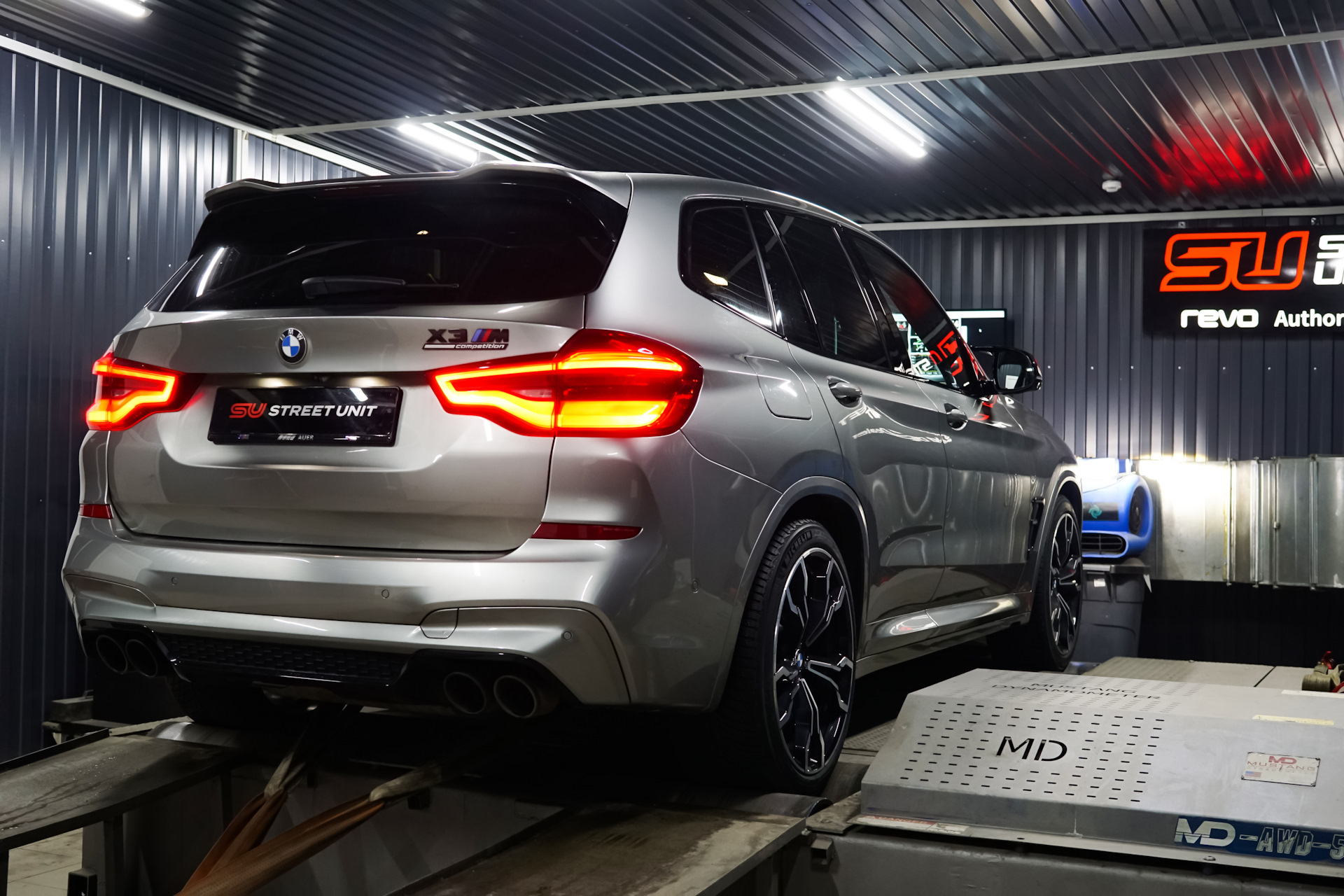 BMW X3M Competition st.2: Злой Stage 2, замер на стенде, прошивка коробки и первые замеры ...