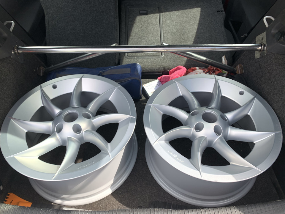 9 Диски Mirus — Volkswagen Golf Mk5, 2 л, 2006 года | колёсные диски ...