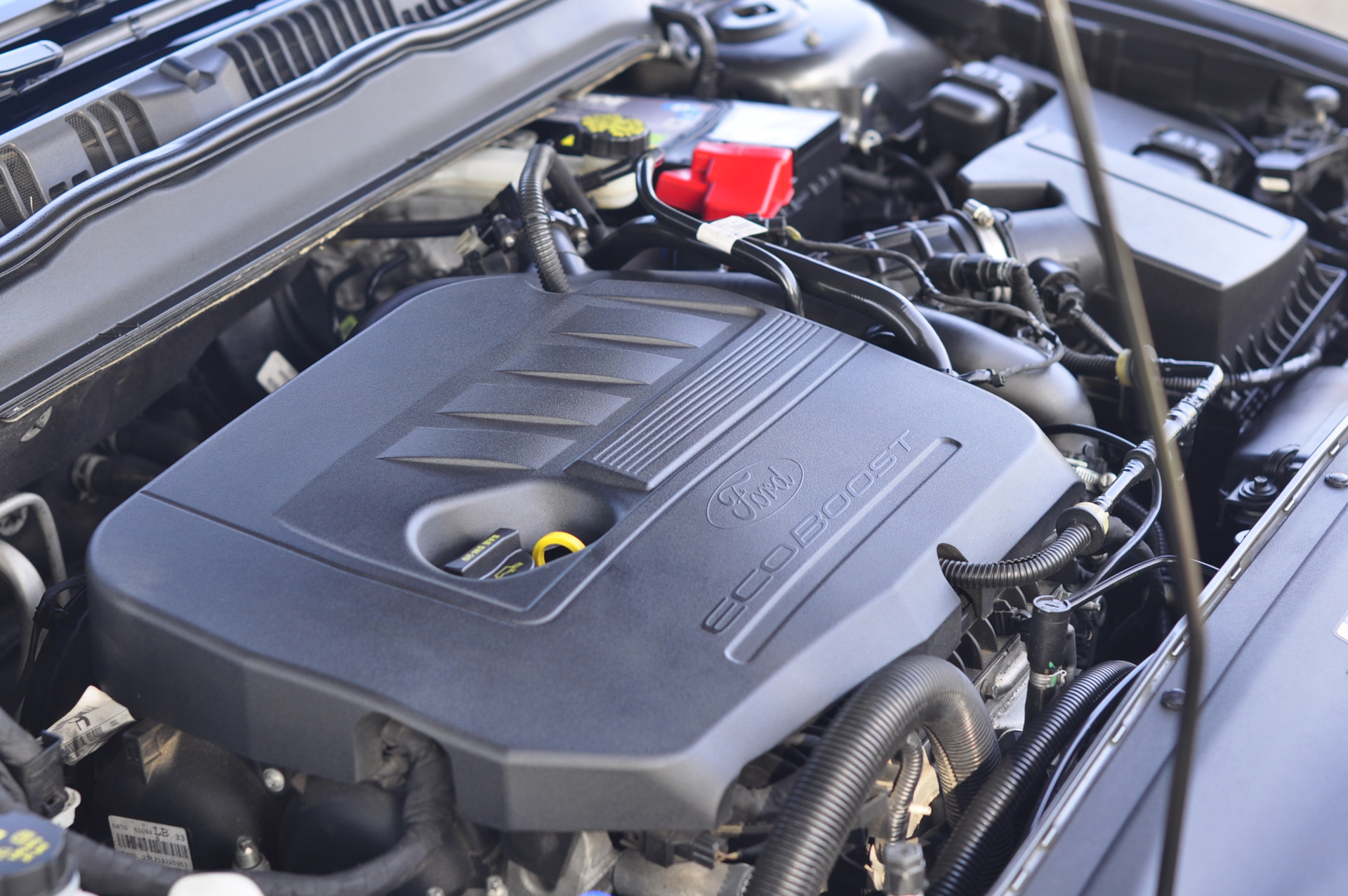 72.Ford Fusion USA, SE 1,5T EcoBoost: Замена АКБ на Exide Premium 6СТ ...