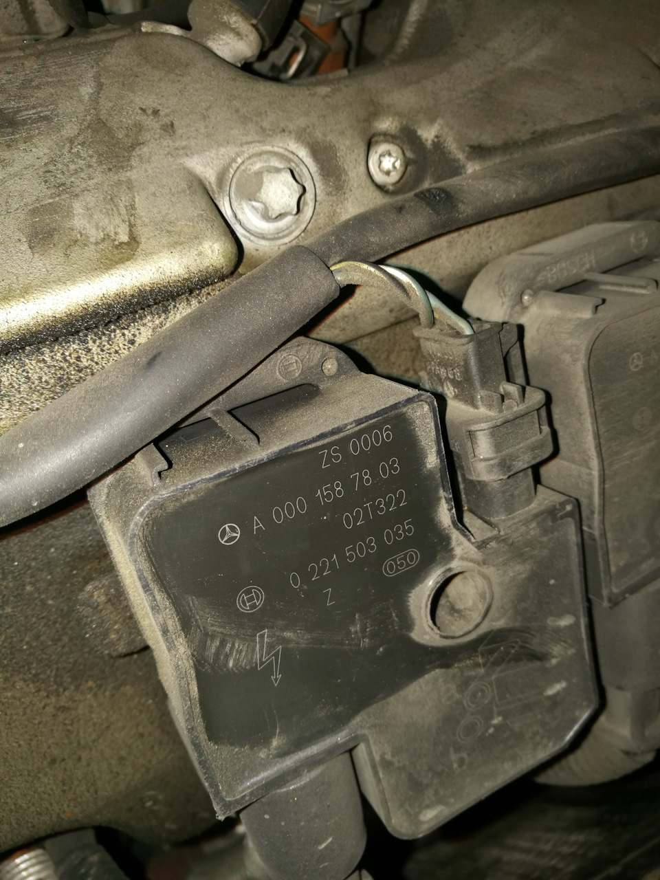 A0001587803 Катушка зажигания Mercedes | Запчасти на DRIVE2