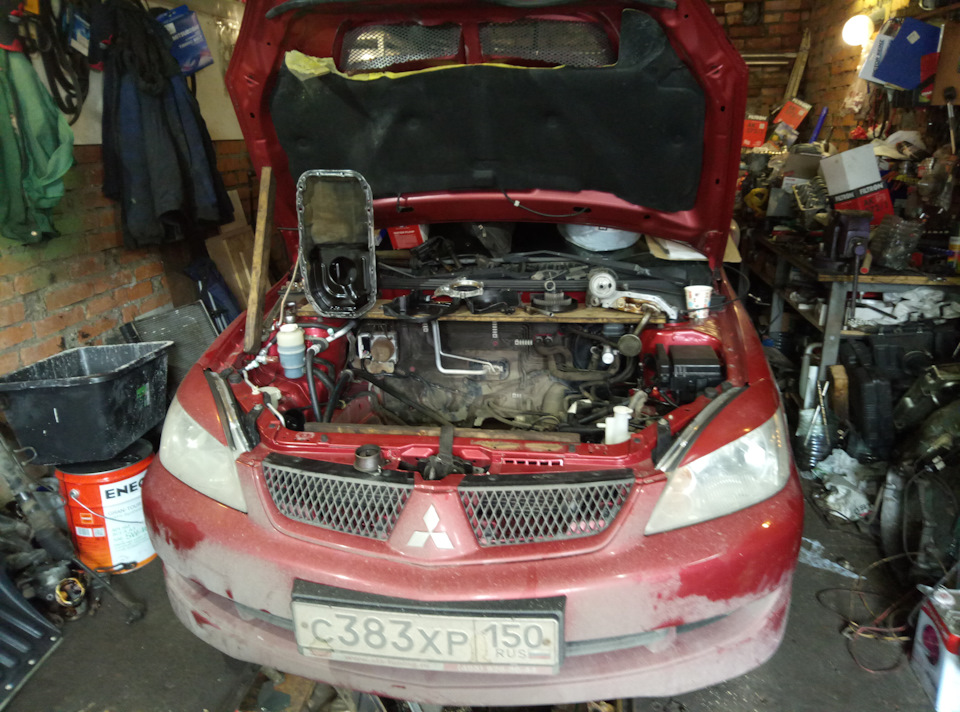 Капремонт Лансер 9 4g18 за один день. Следующая буква. — DRIVE2