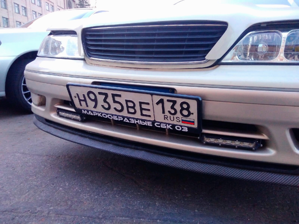 Номерная рамка — с вашим текстом — DRIVE2