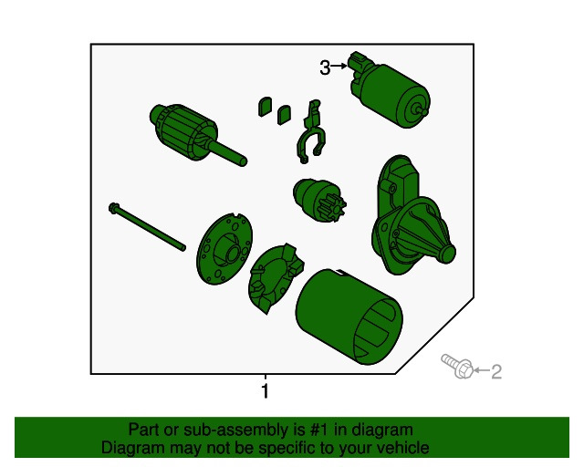 361002B100 Стартер KIA HYUNDAI | Запчасти на DRIVE2