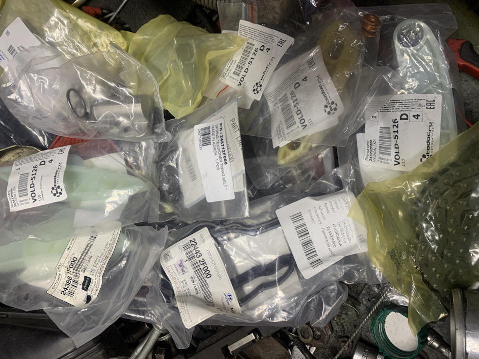 Большое ТО ! И исправление чужих косяков — KIA Sorento (2G), 2,2 л ...