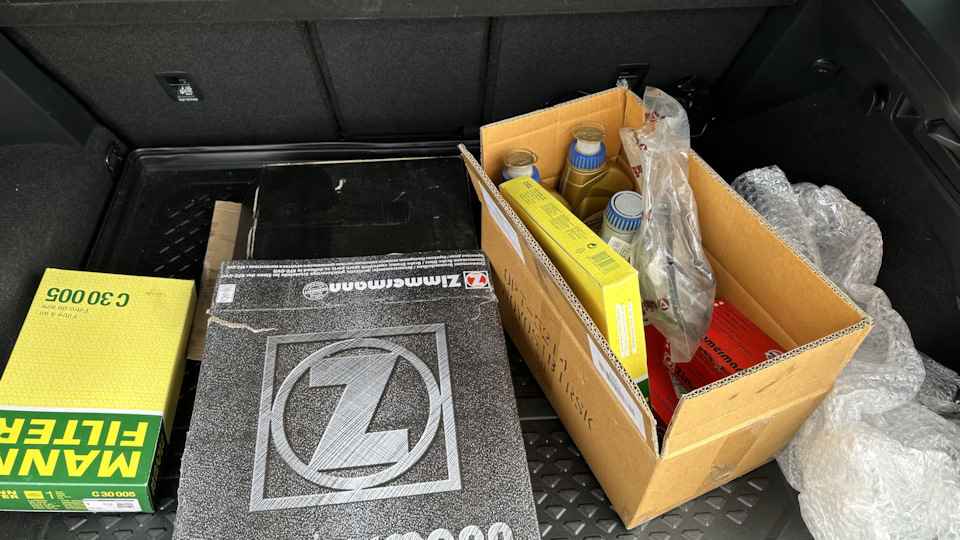 ТО после покупки — Volkswagen Tiguan (2G), 2 л, 2018 года | плановое ТО ...