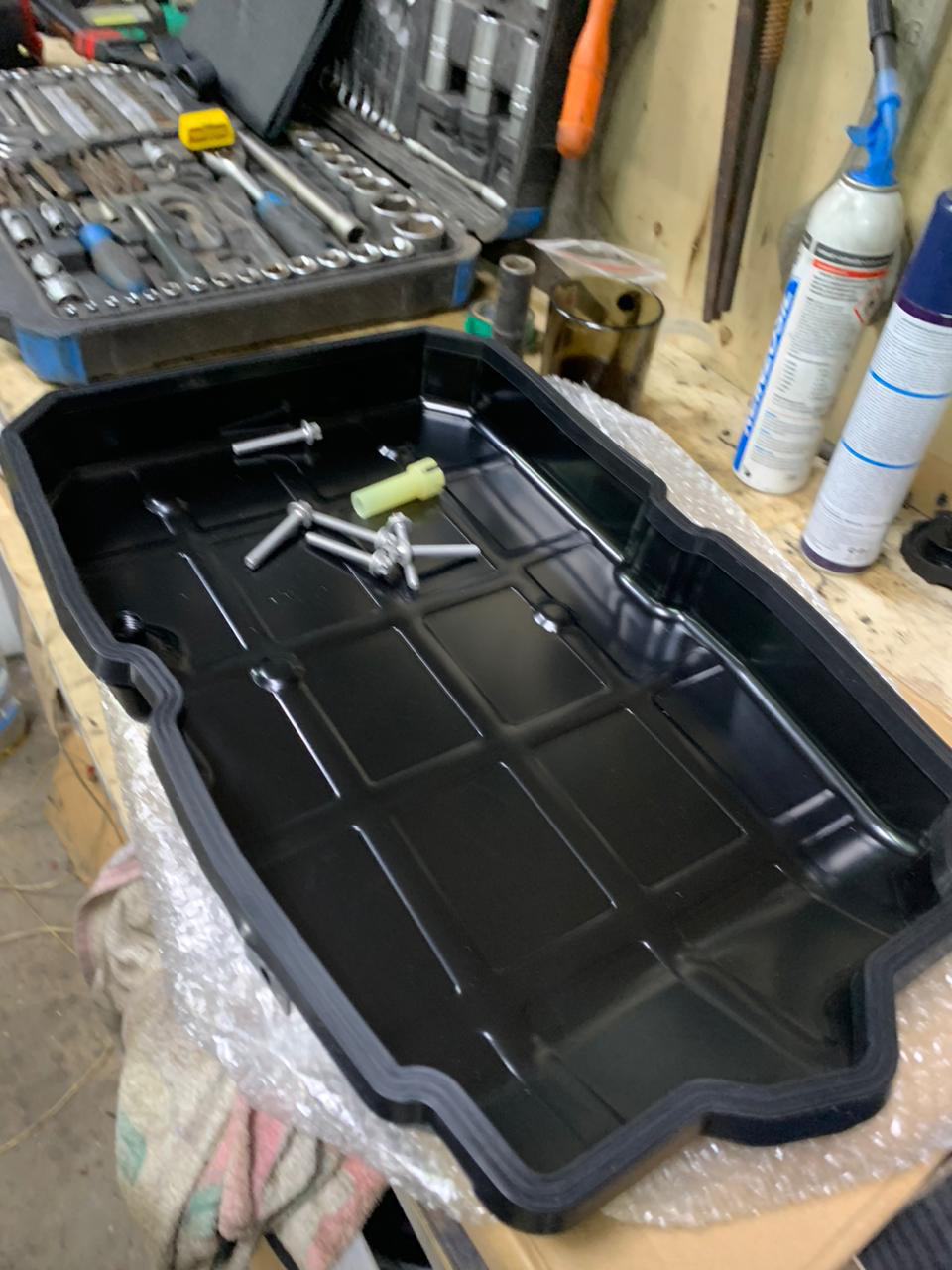 Замена масло в Акпп втулки стабилизатора подушка акпп — Mercedes-Benz M ...