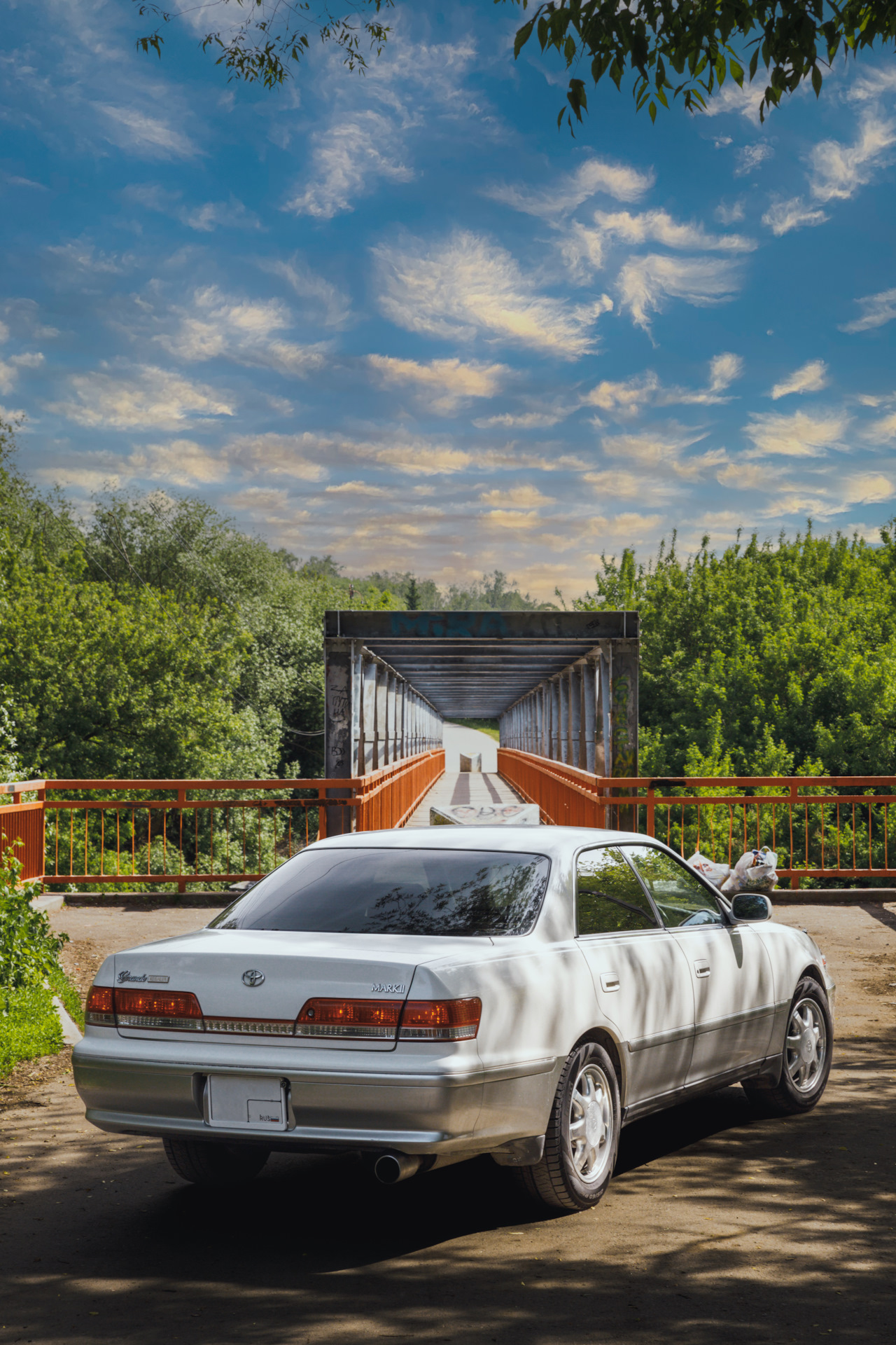 Ещё немного фото. Mark II 100 за городом. — Toyota Mark II (100), 2 л, 1999 года | фотография ...