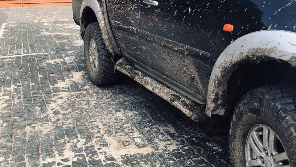 лифт передней подвески — Mitsubishi L200 (4G), 2,5 л, 2009 года ...