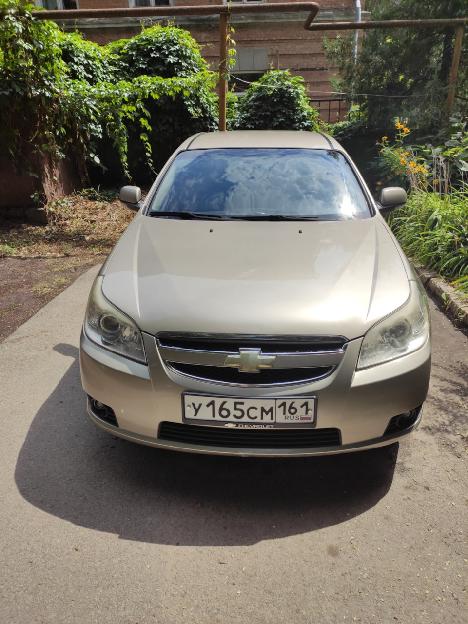 Губа самурай* — Chevrolet Epica, 2 л, 2008 года | стайлинг | DRIVE2