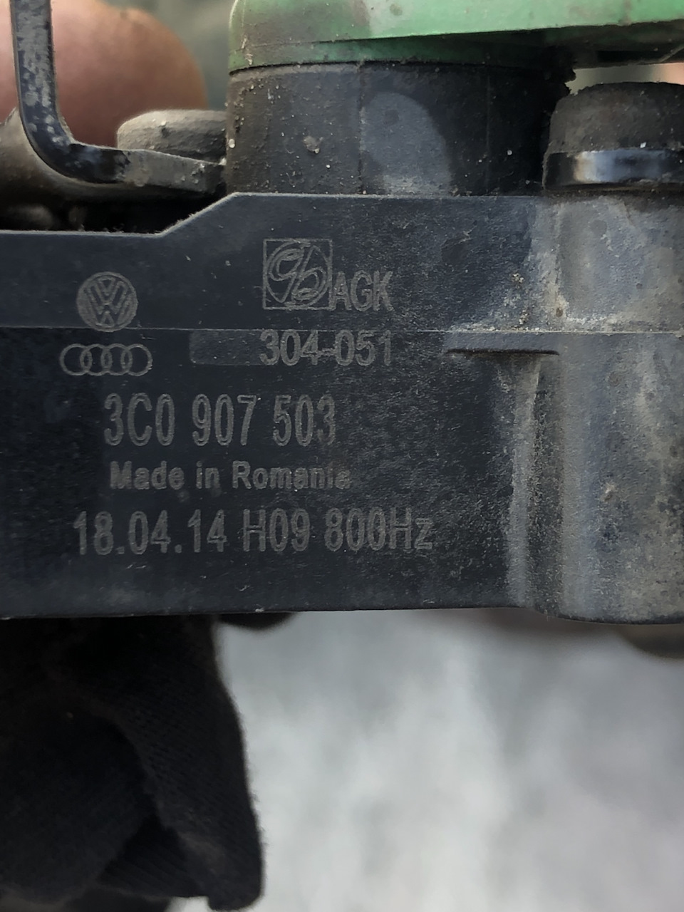 3C0907503 Датчик дорожного просвета Passat CC 1 поколение (2008-2012 ...