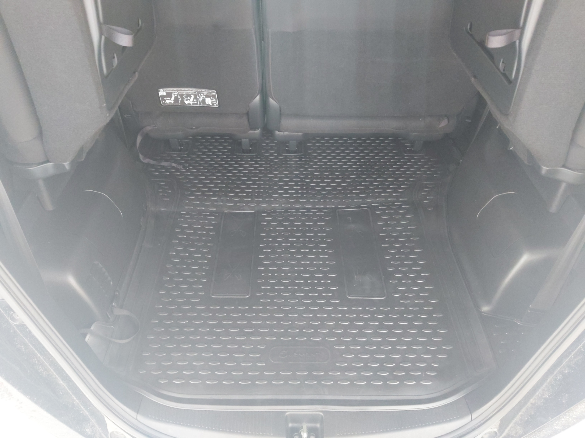 Резиновые ковры на весь авто — Honda Freed (1G), 1,5 л, 2010 года ...