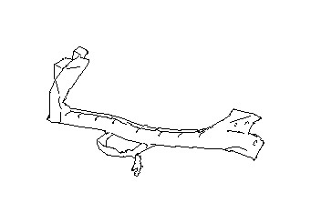 57707SG010 Кронштейн переднего левого бампера Forester SUBARU ...