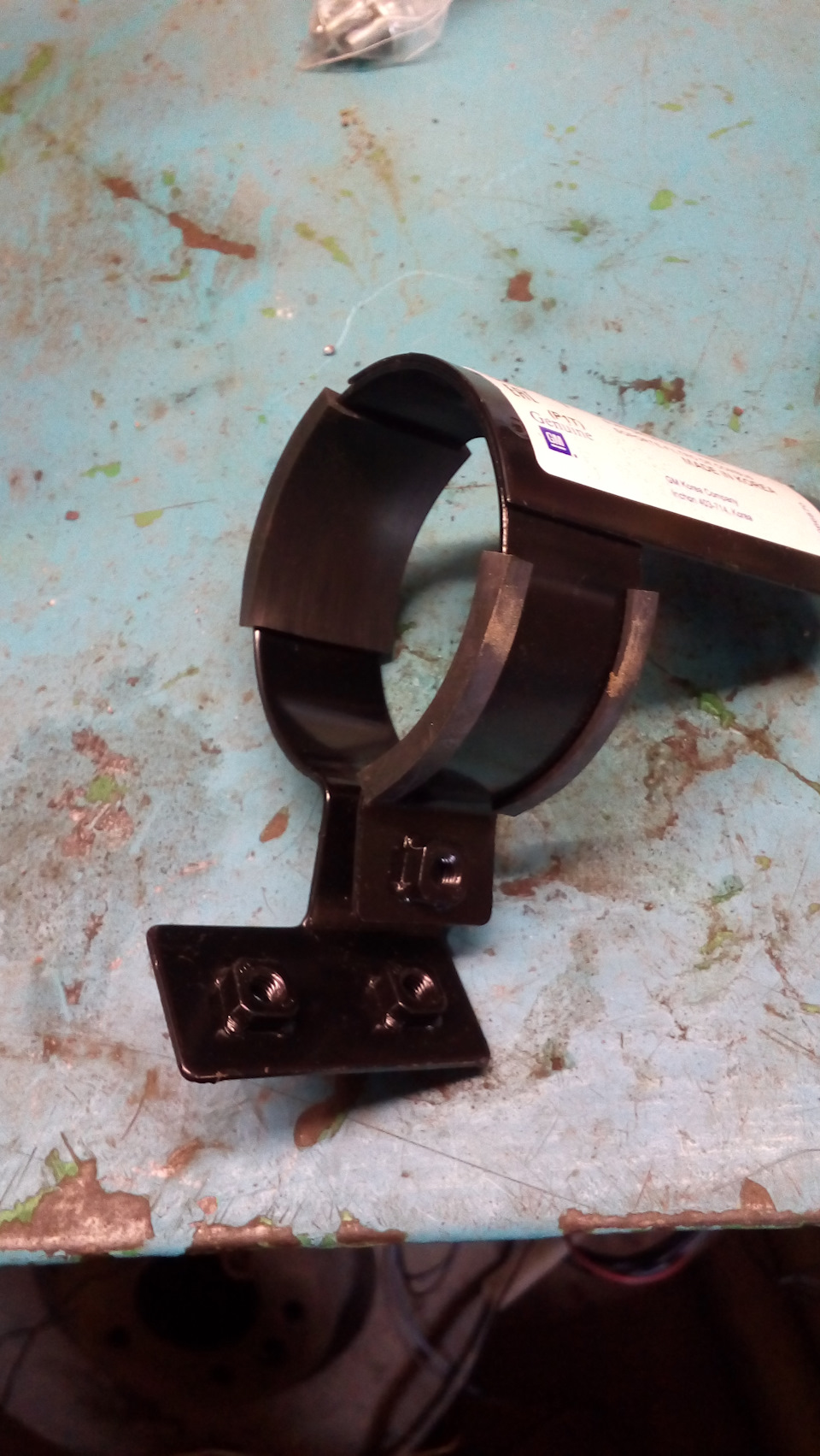 Замена хомута топливного фильтра. — Chevrolet Aveo Sedan (1G), 1,4 л ...