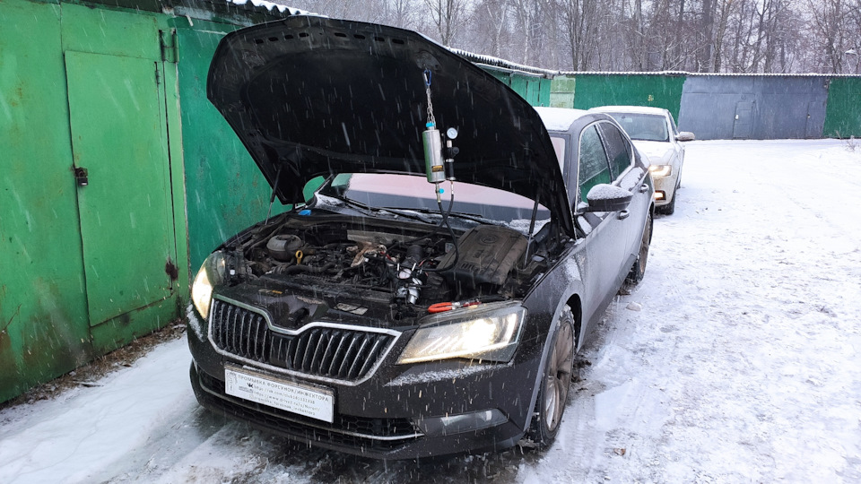 Skoda Superb 1 8 промывка форсунок инжектора — Промывка форсунок