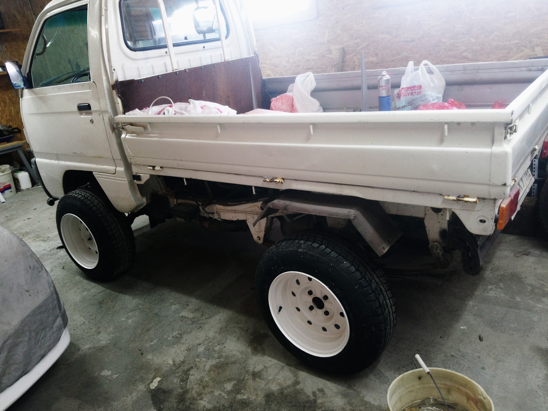 #2 Переход на R15 — Suzuki Carry (9G), 1,3 л, 1991 года | колёсные ...