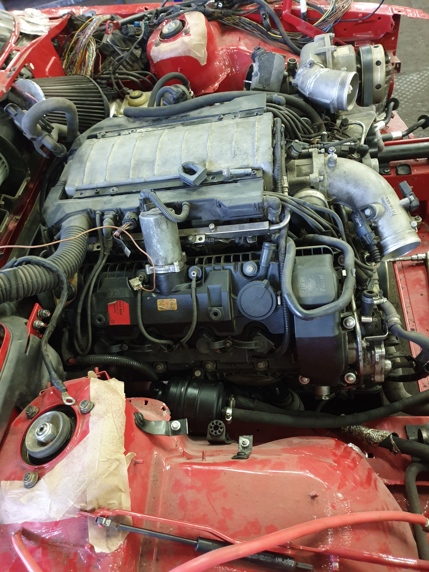 Итак, накинул новый мотор 500лс n62b44 Supercharger — BMW 5 series (E34 ...