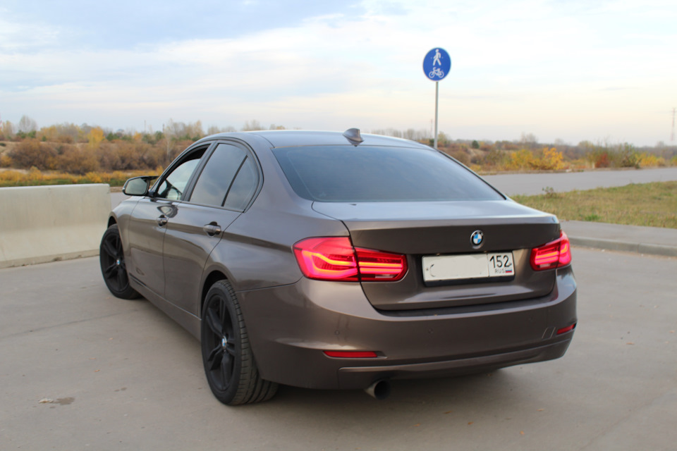 Поставил рест фонари USA — BMW 3 series (F30), 2 л, 2012 года ...