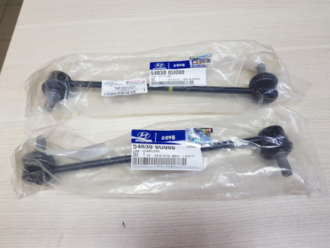 548300U000 СТОЙКА СТАБИЛИЗАТОРА KIA HYUNDAI | Запчасти на DRIVE2