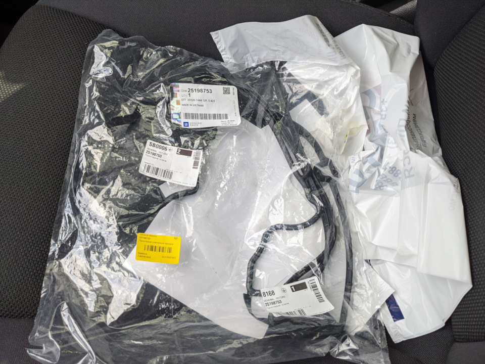 Замена прокладки клапанной крышки — Chevrolet Cruze (1G), 1,4 л, 2013 ...