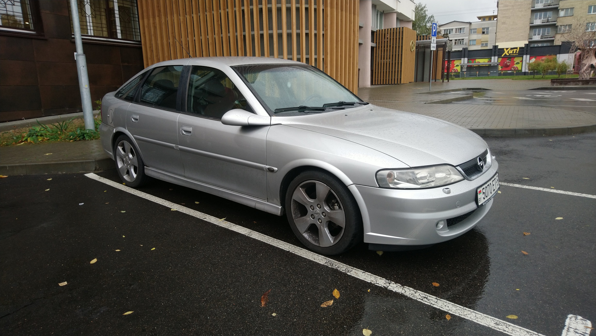 Задний бампер zender установлн. — Opel Vectra B, 2,2 л, 2001 года ...