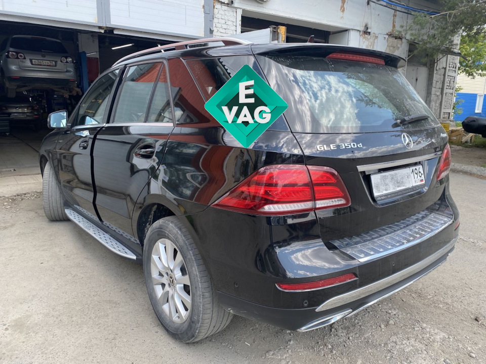 Mercedes GLE 350d X166: отключение системы AdBlue — E-VAG на DRIVE2