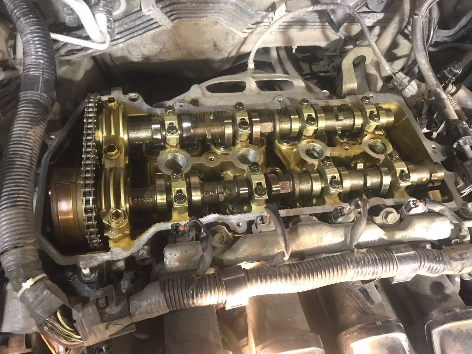 Замена сцепления 1.8zz — Toyota Avensis II, 1,8 л, 2007 года | визит на ...