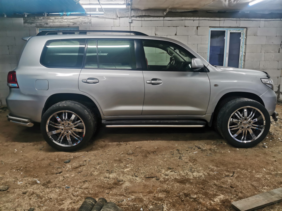 Колесики на лето — Toyota Land Cruiser 200, 4,7 л, 2008 года | колёсные ...