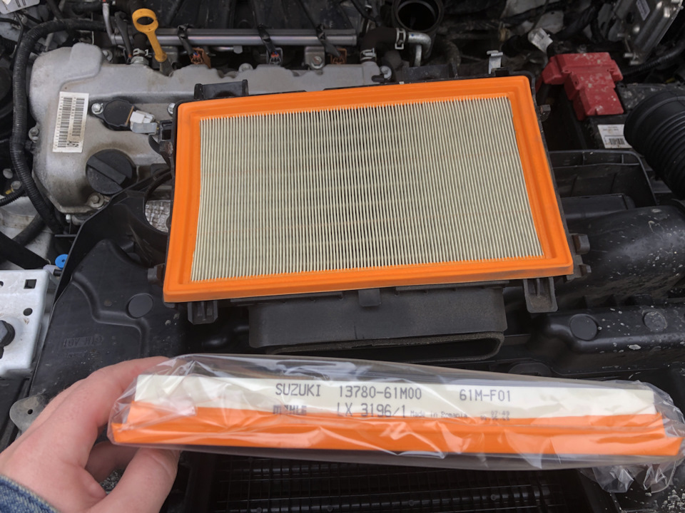1378061M00 Фильтр возд. SX-4 (AKK-416) SUZUKI | Запчасти на DRIVE2