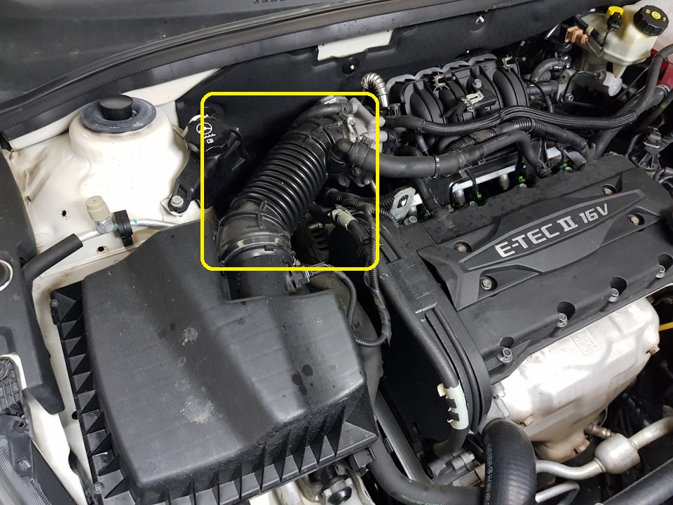 Помогите определиться с гофрой воздушного фильтра — Chevrolet Cruze (1G ...