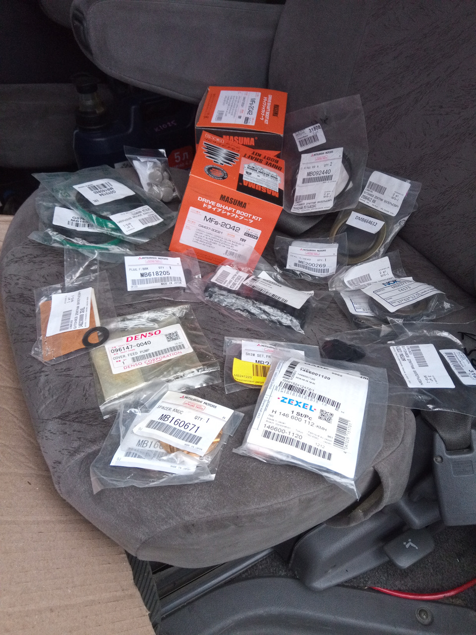 Запчасти — Mitsubishi Delica (L400), 2,8 л, 1995 года | расходники | DRIVE2