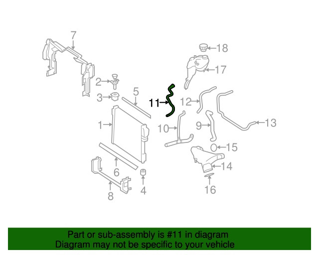 A2215010282 Шланг радиатора Mercedes | Запчасти на DRIVE2