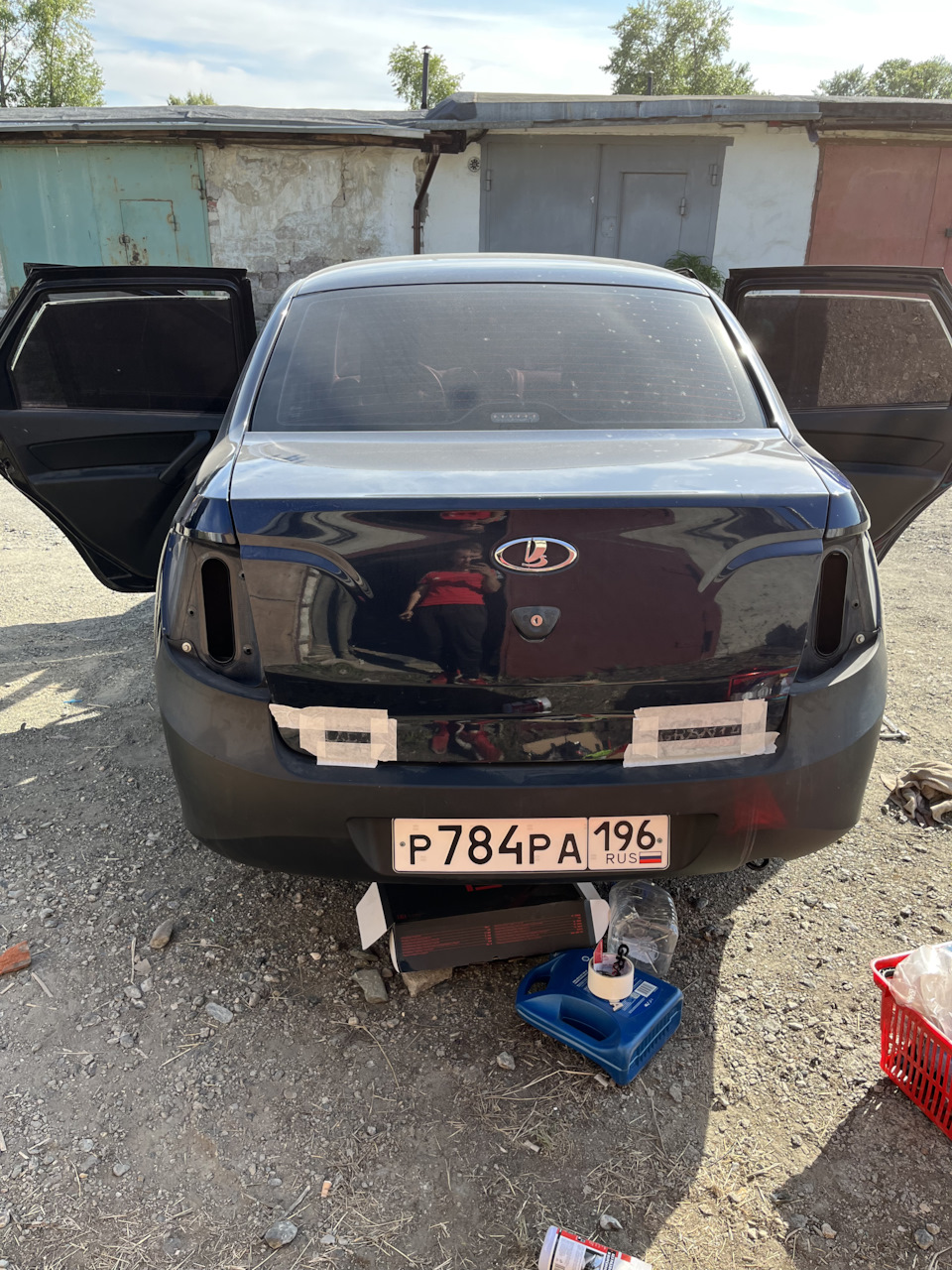 Симметричные фонари Лада гранта — Lada Гранта (1G), 1,6 л, 2013 года ...