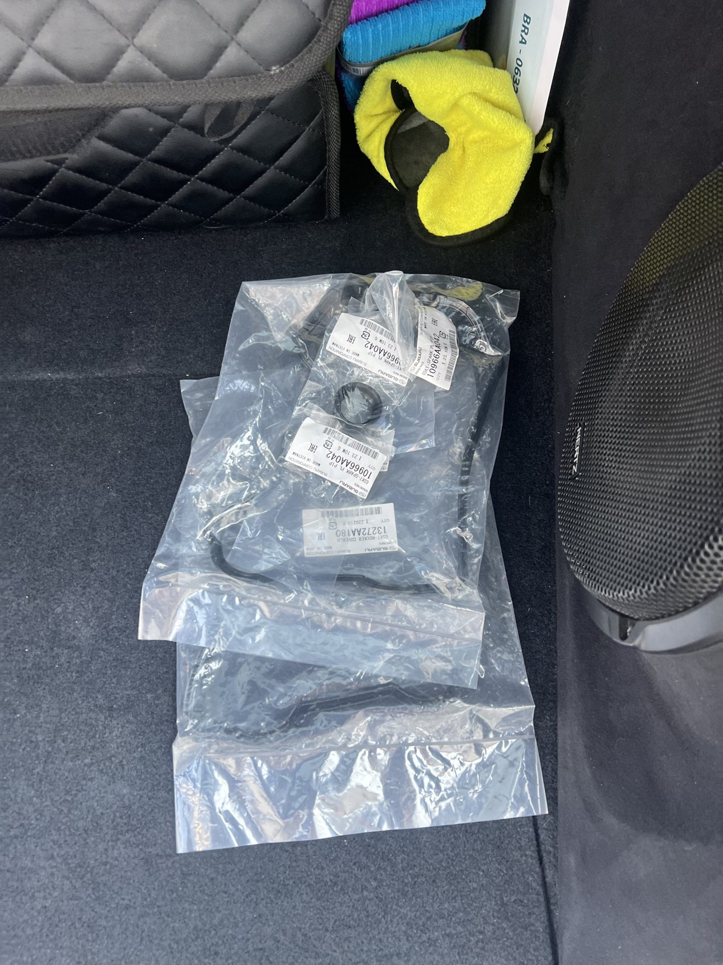 Замена прокладок крышки клапанов + опорный подшипник стойки ...