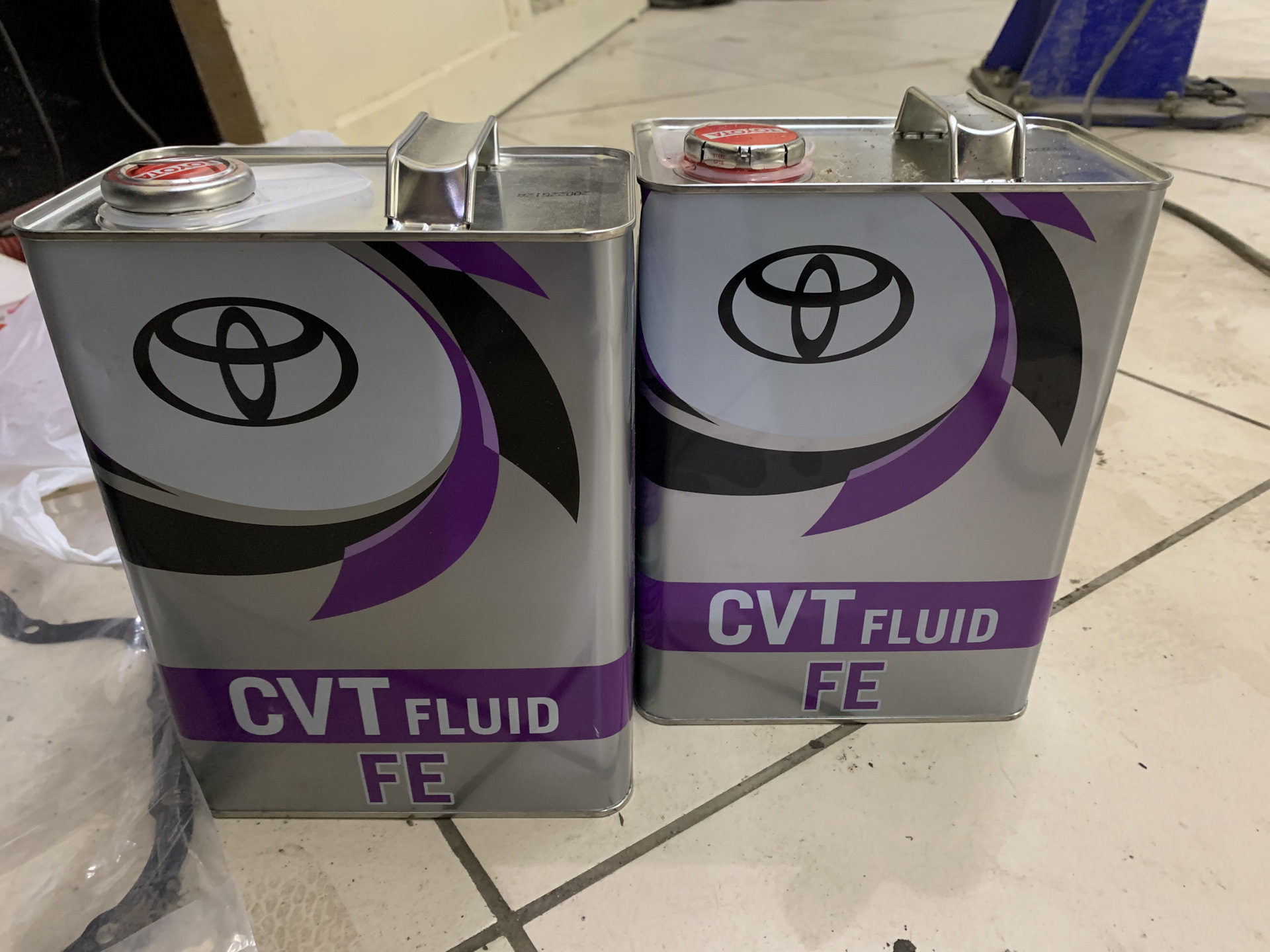 Замена жидкости CVT — Toyota Corolla (160), 1,6 л, 2017 года | плановое ...