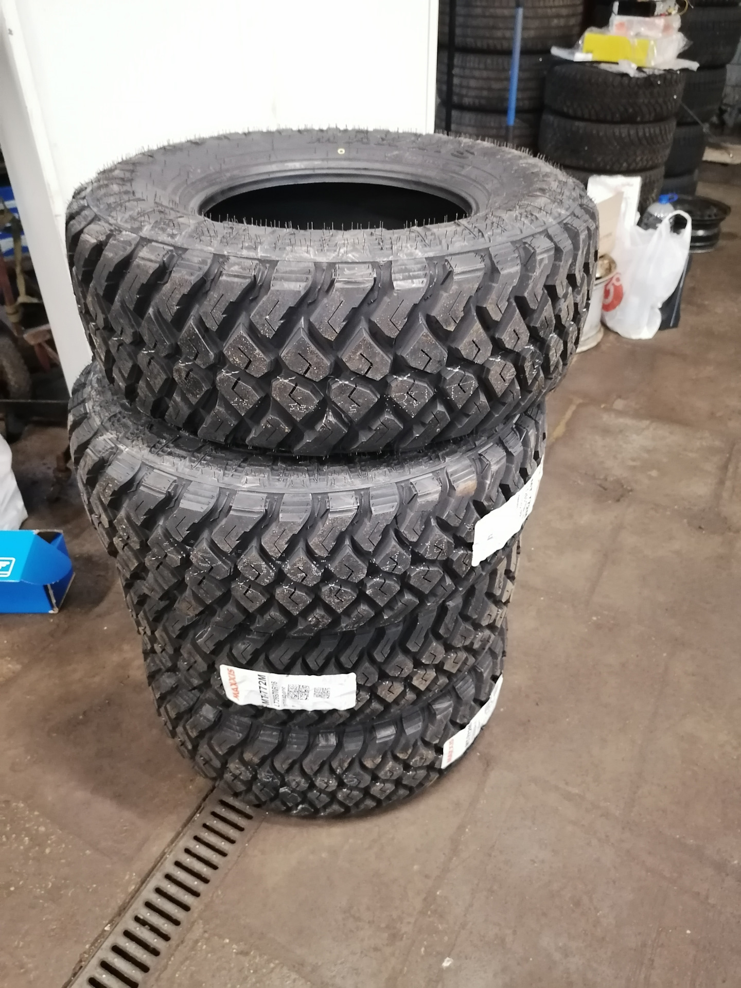 Новые шины Maxxis RAZR MT-772M — Toyota Land Cruiser Prado 90-series, 3 ...