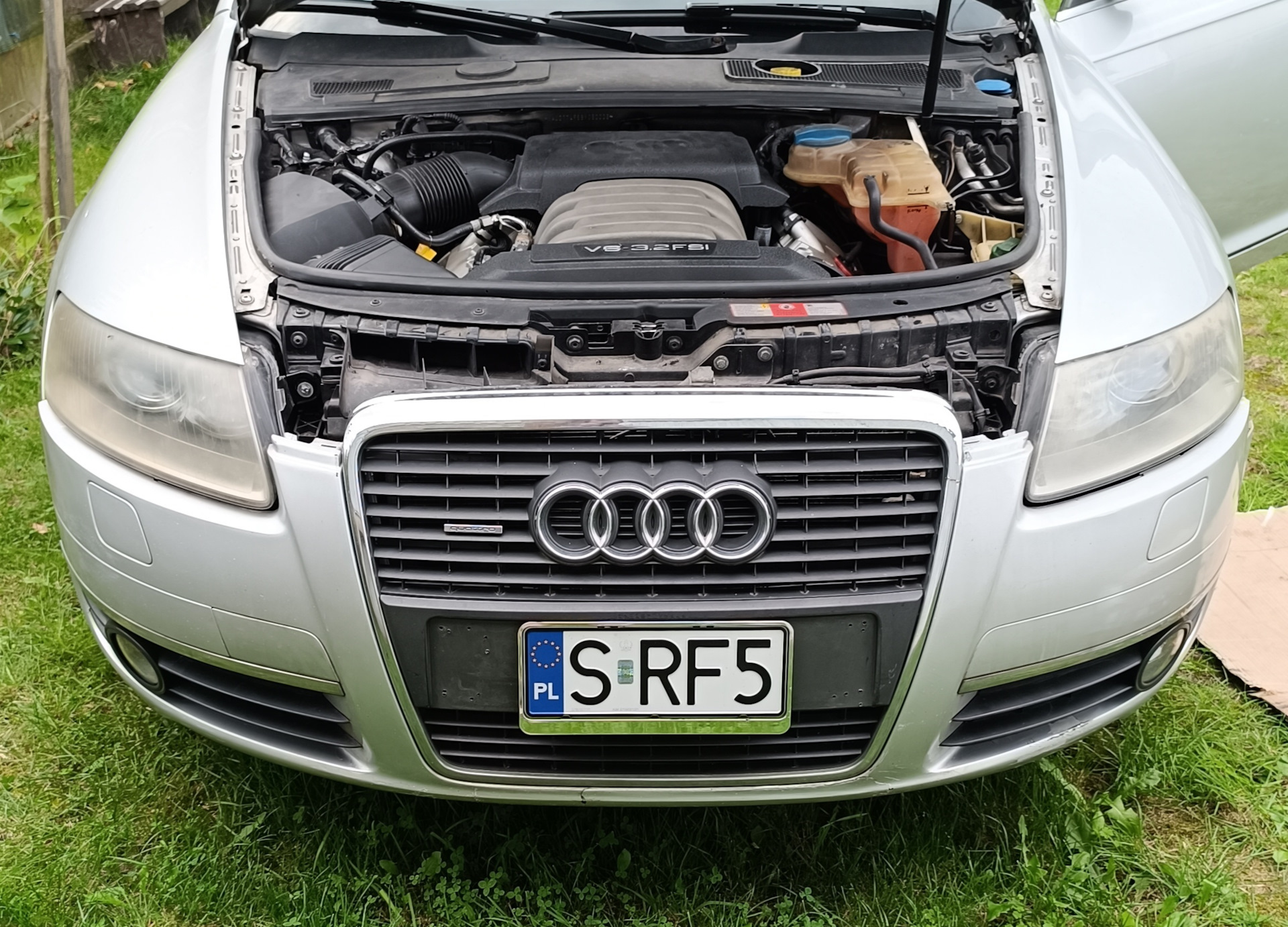 Омыватель фар — Audi A6 (C6), 3,2 л, 2005 года | аксессуары | DRIVE2
