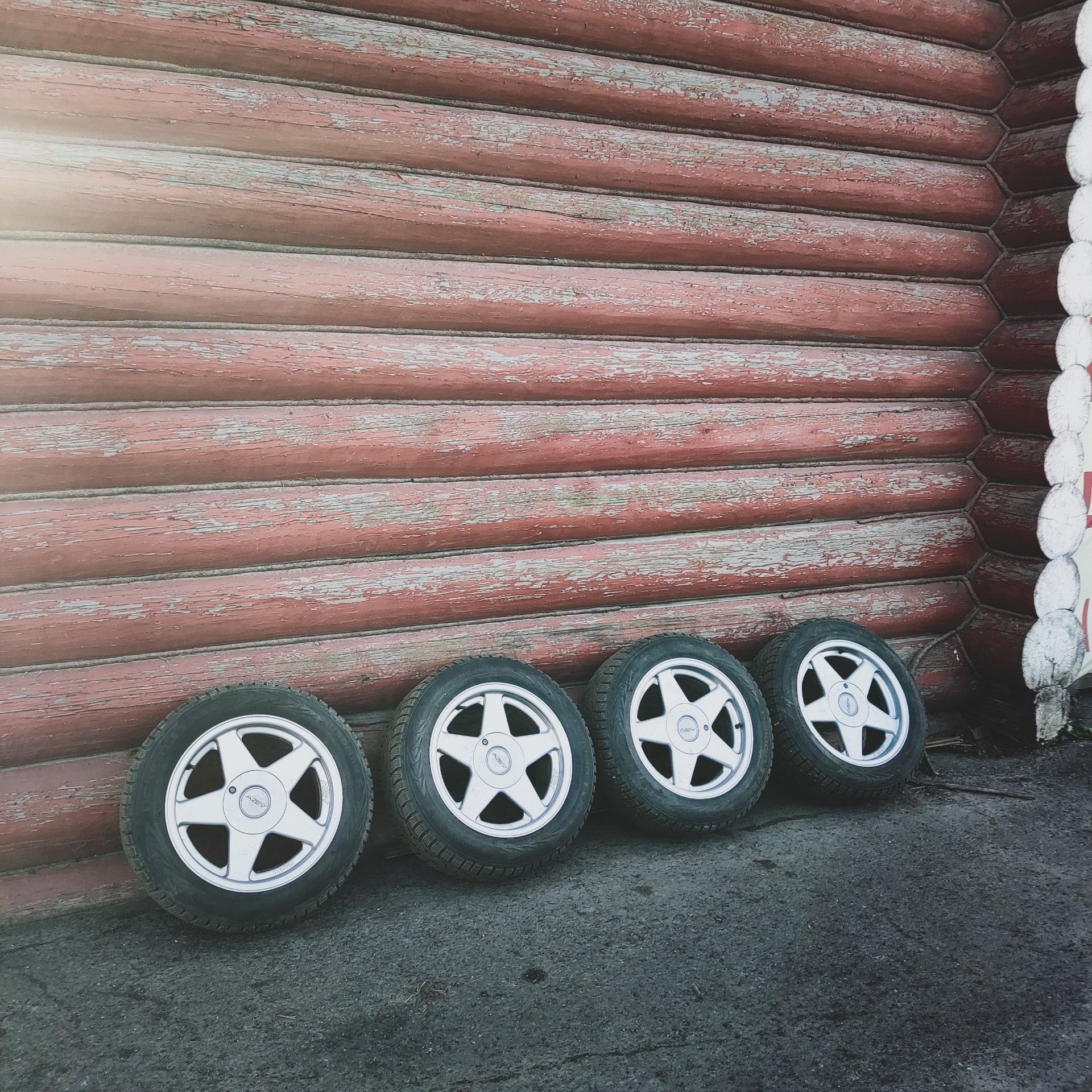 20. AZEV A R16 4/108 — Audi 80 (B4), 2,3 л, 1993 года | колёсные диски ...