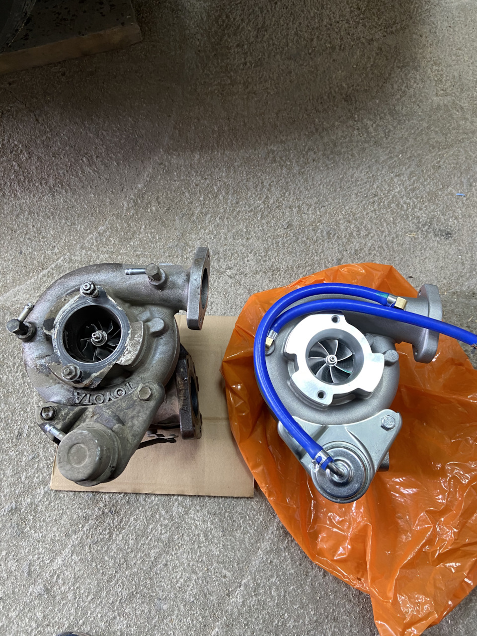 Турбина CT15B — 16G billet гибрид — Toyota Mark II (100), 2,5 л, 2000 ...